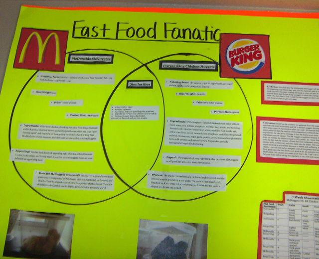 Fast Food Fanatic Project - FamilyConsumerSciences.com