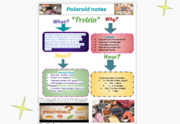 PROTEIN: Polaroid Notes - FamilyConsumerSciences.com